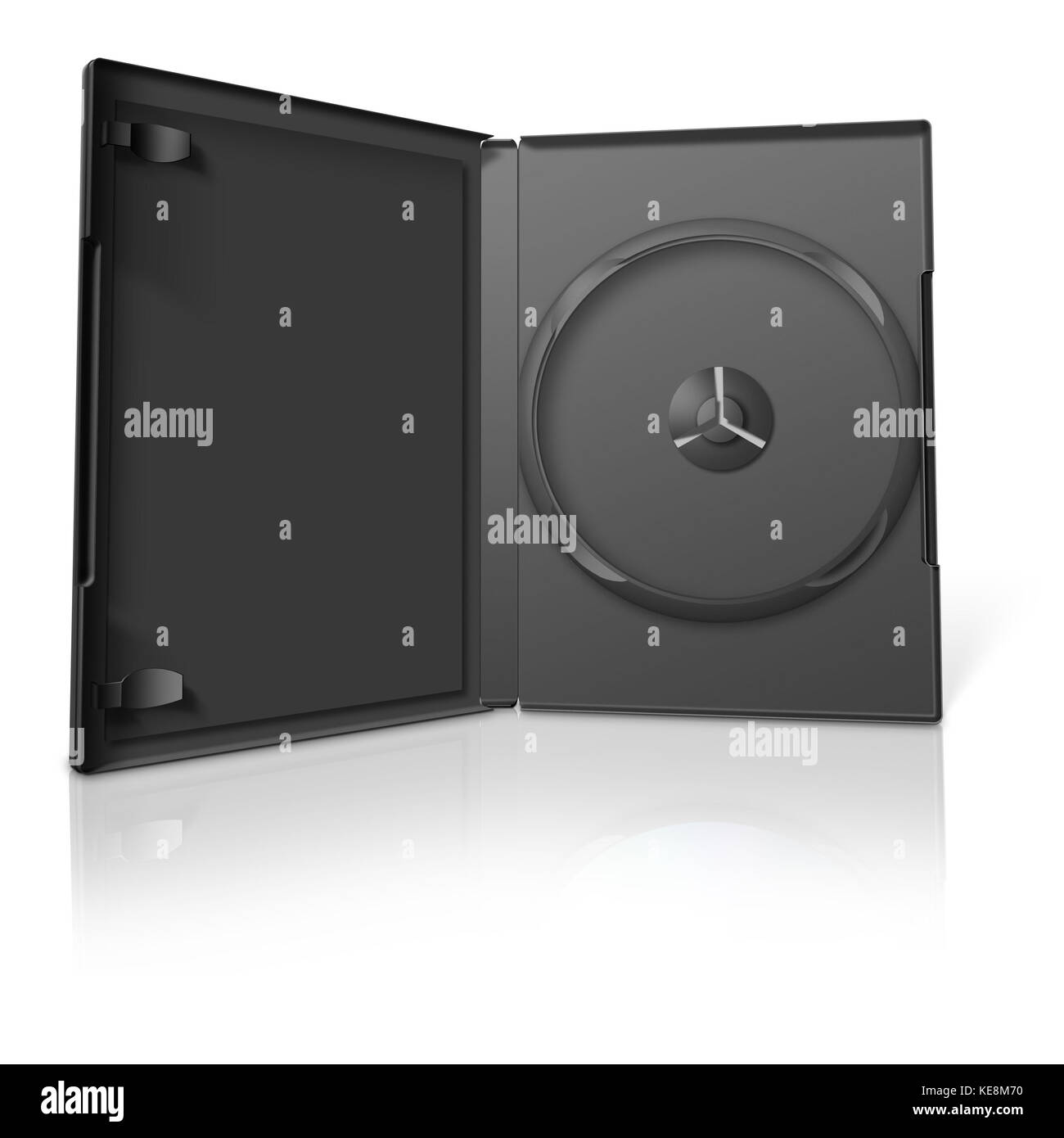 DVD Case on white Stock Photo - Alamy