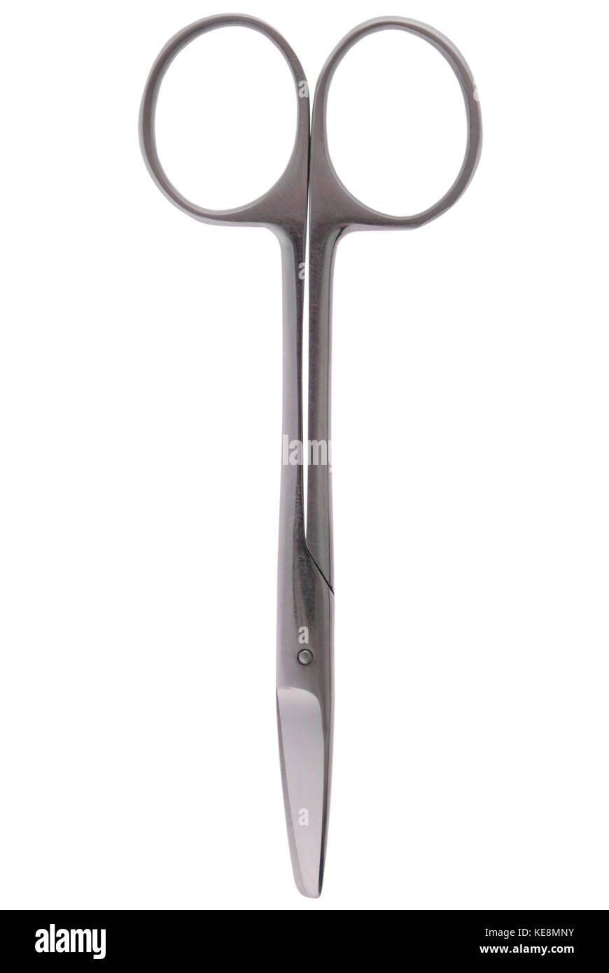 Metal scissors isolated on white, clipping path included Stock Photo ...