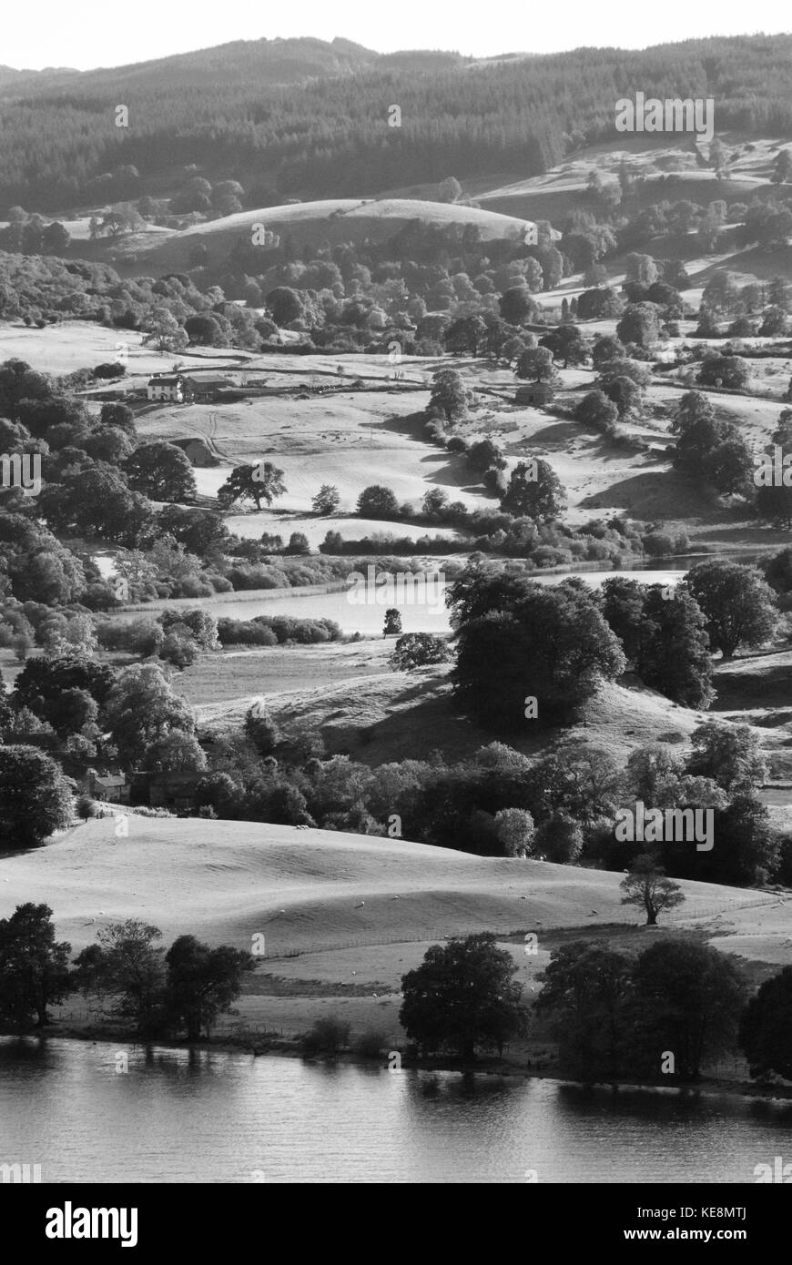 Blelham tarn Black and White Stock Photos & Images - Alamy