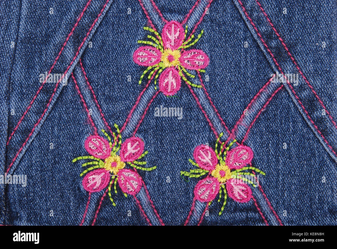 Baby jeans denim detail Stock Photo - Alamy