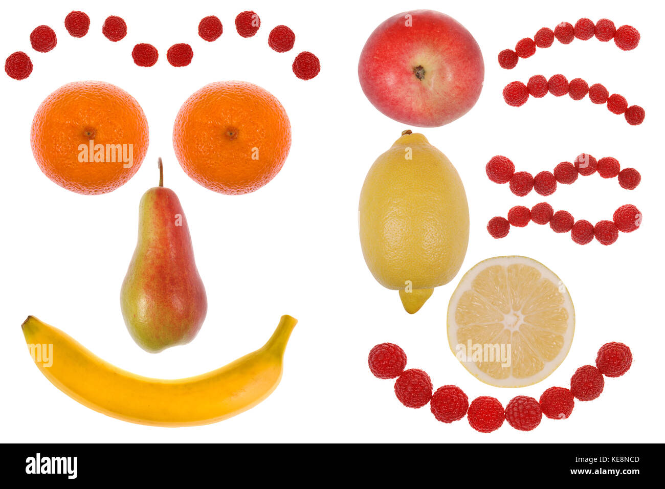 Pear face isolated on white hi-res stock photography and images - Alamy