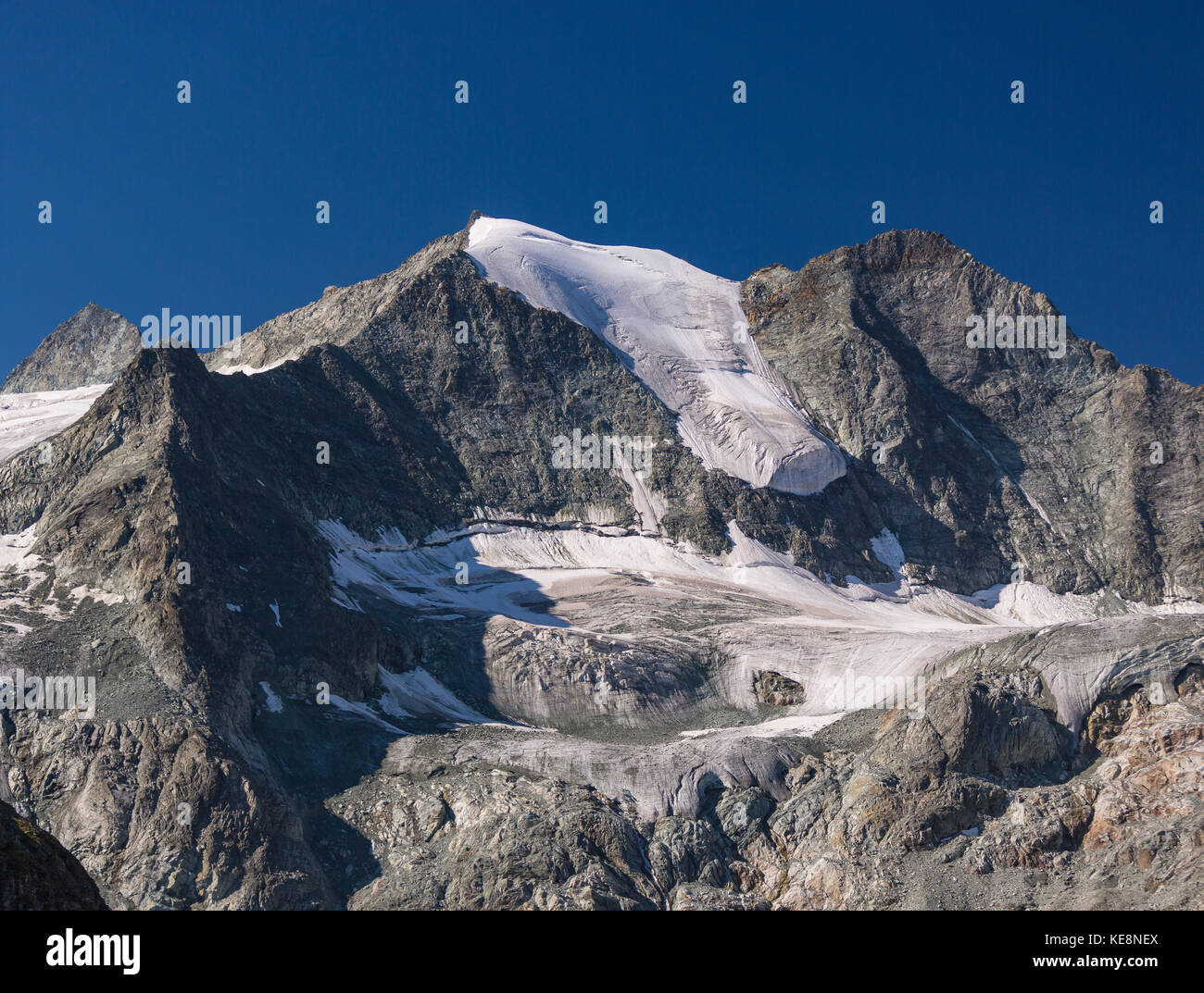 MOIRY VALLEY, SWITZERLAND - Moiry glacier mountain landscape, in the ...
