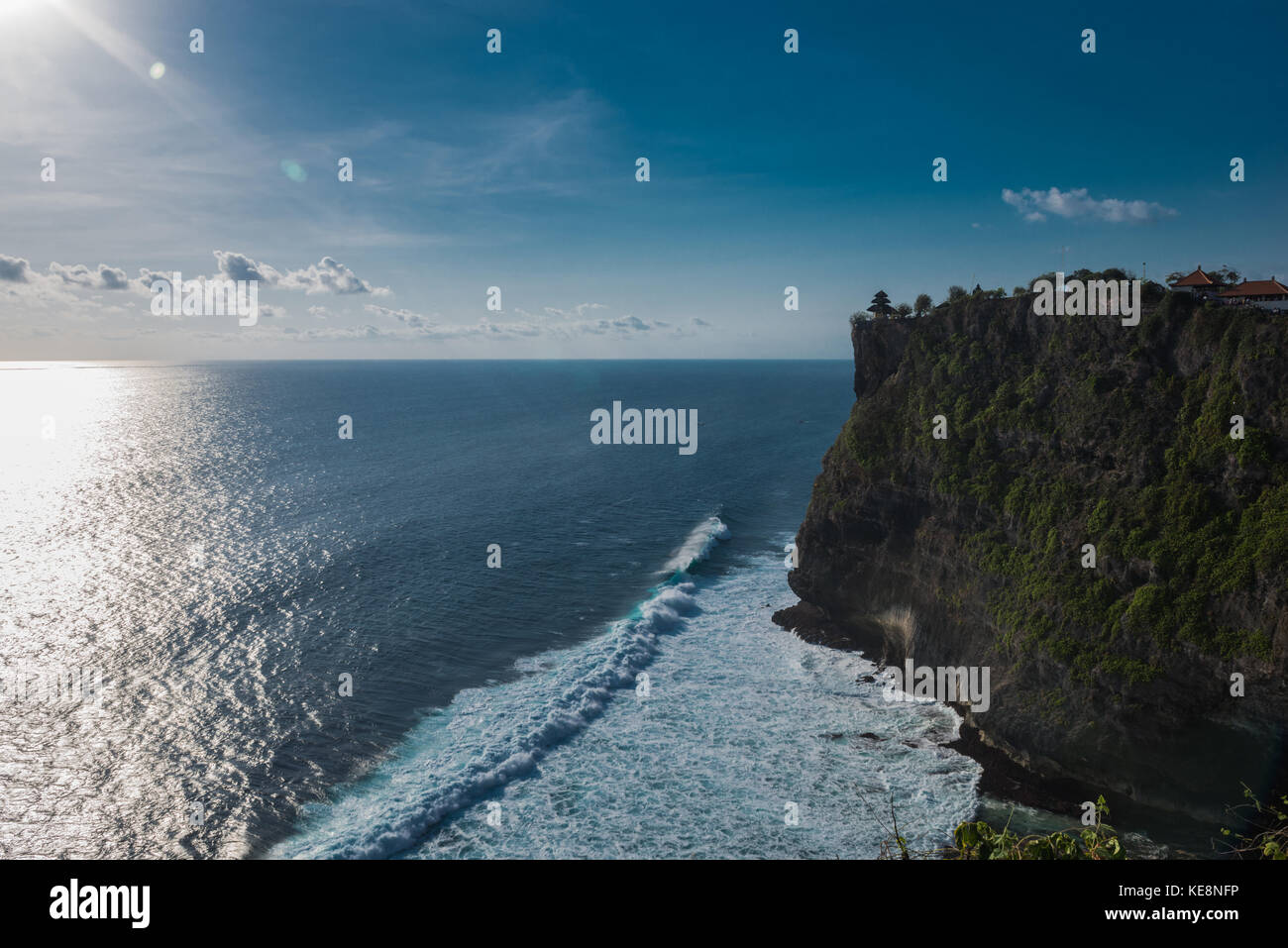 Beautiful view uluwatu rock sunset hi-res stock photography and images ...