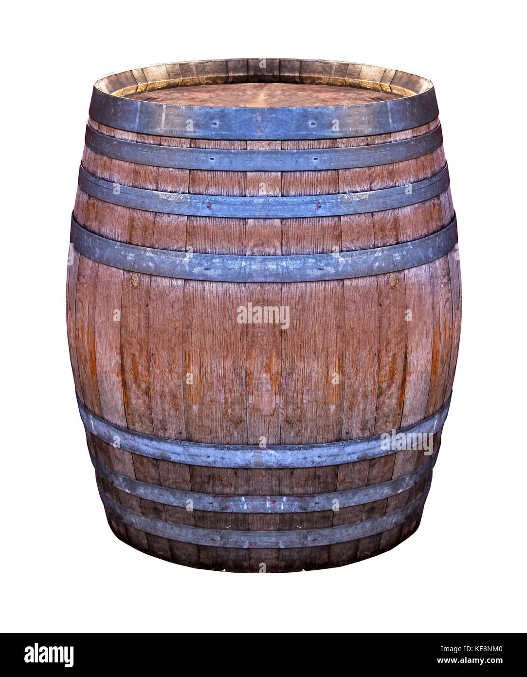 Old retro wooden barrel isolated with clipping path included Stock ...