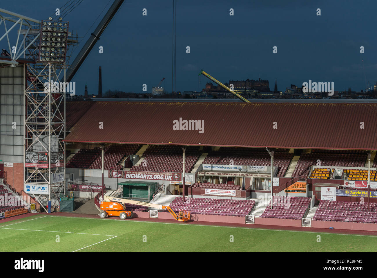 The Archibald Leitch designed main stand at Tynecastle is being ...