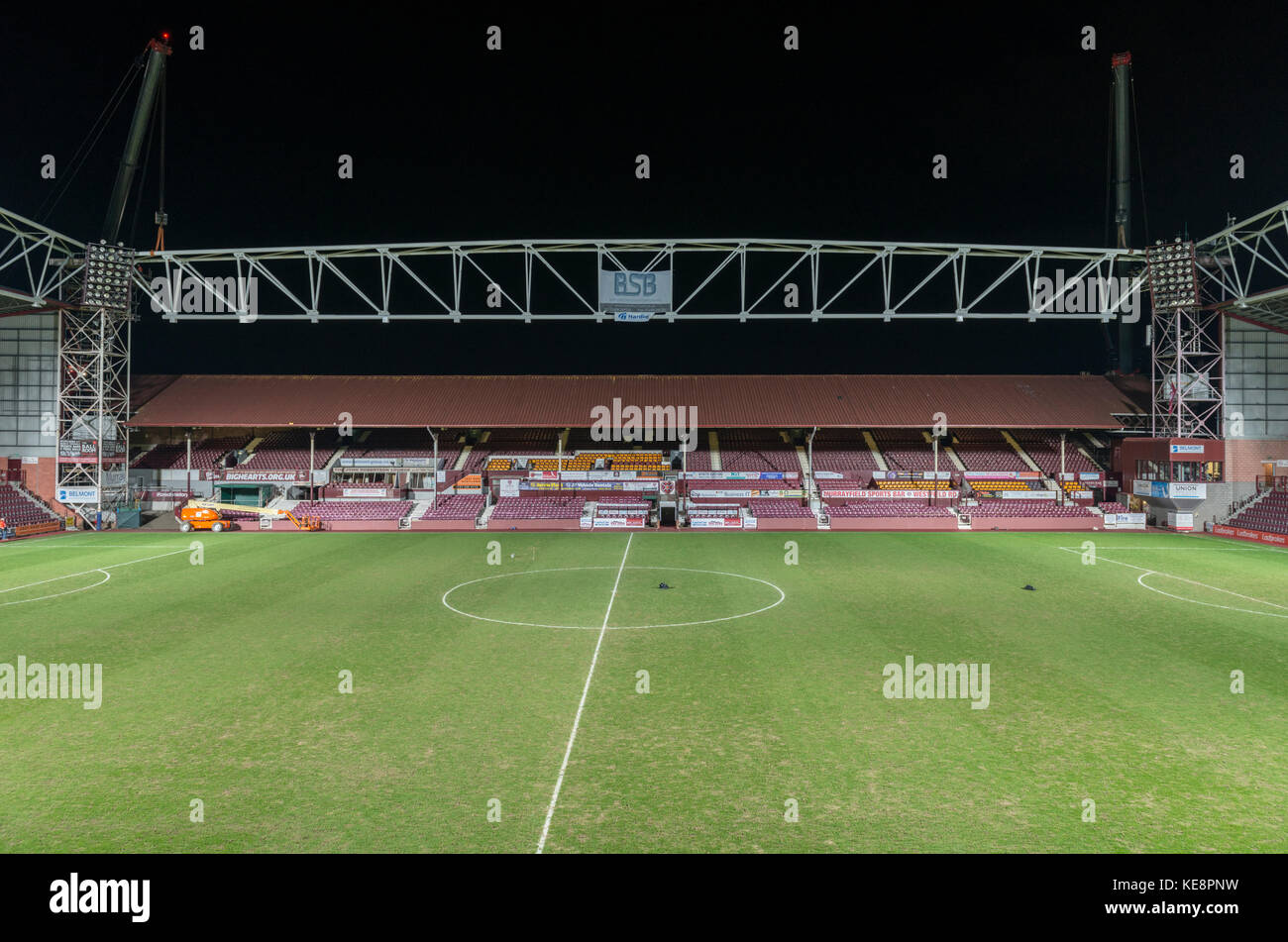 Tynecastle stadium hi-res stock photography and images - Alamy