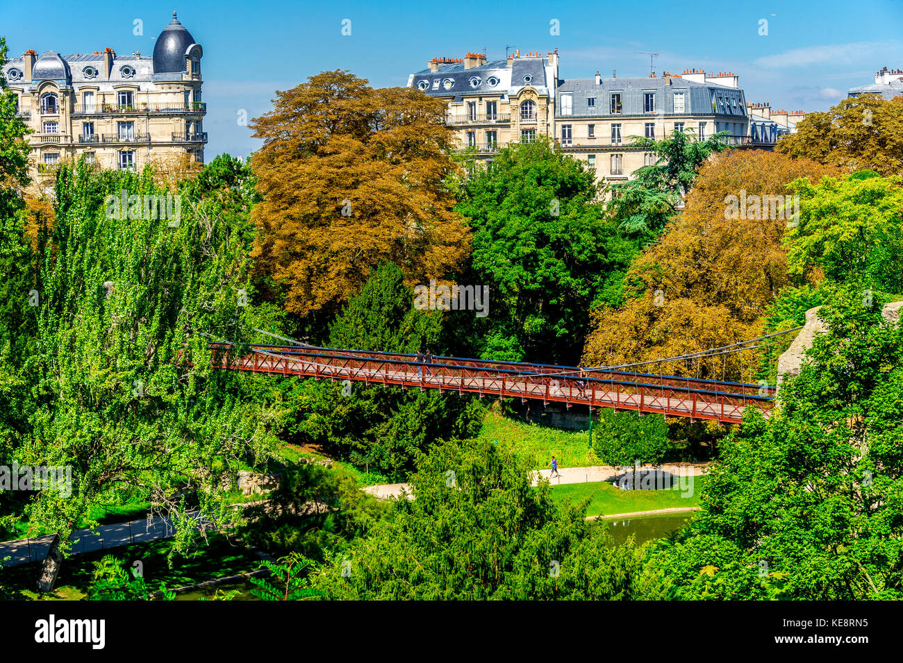 Buttes chaumont hi-res stock photography and images - Alamy