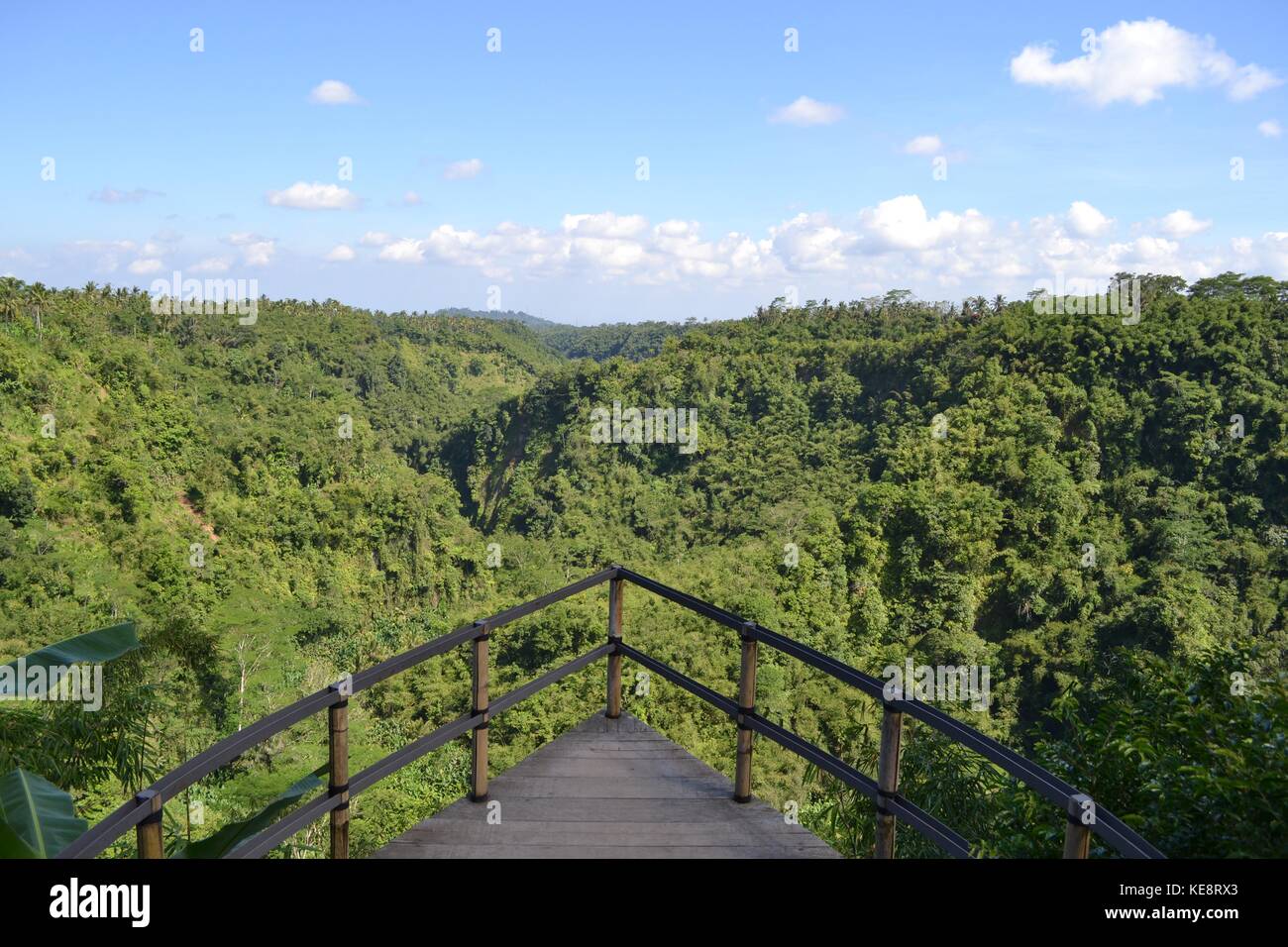The wonderful view of Karangasem Regency (taken from Banjar Atugan) in ...