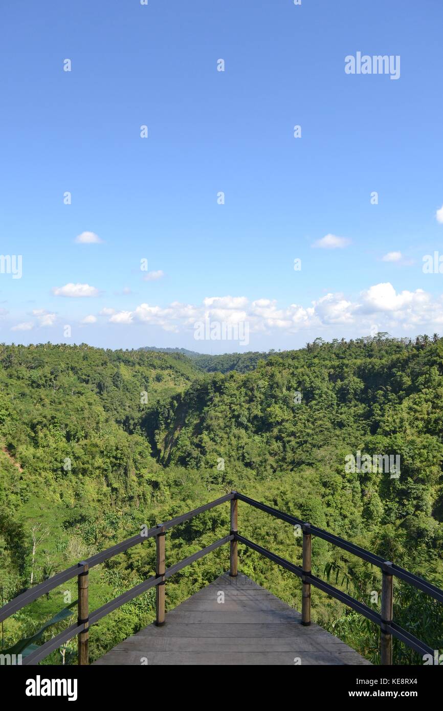 The wonderful view of Karangasem Regency (taken from Banjar Atugan) in ...