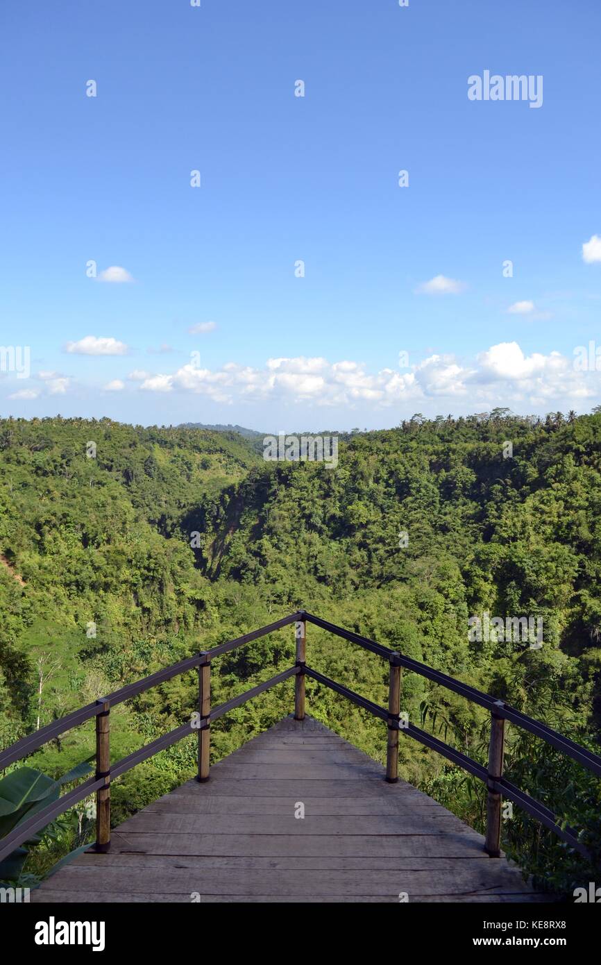 The wonderful view of Karangasem Regency (taken from Banjar Atugan) in ...