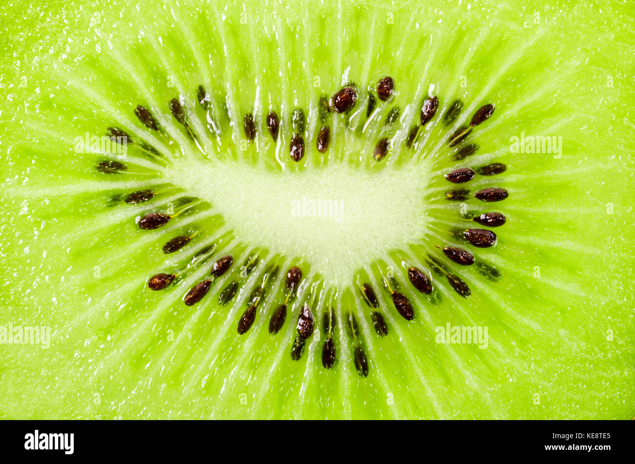 Texture of slices kiwi fruit as background Stock Photo - Alamy