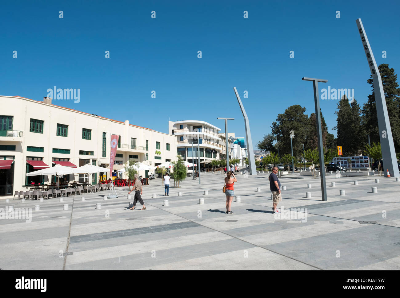 Paphos town centre hi-res stock photography and images - Alamy