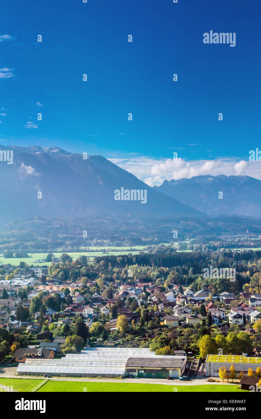 A beautiful aerial view of Austria Stock Photo - Alamy
