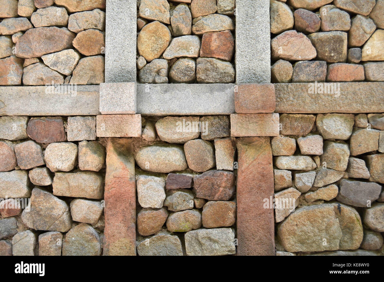 Tiled stone forming a base of a temple. Pic was taken in August 2017 ...