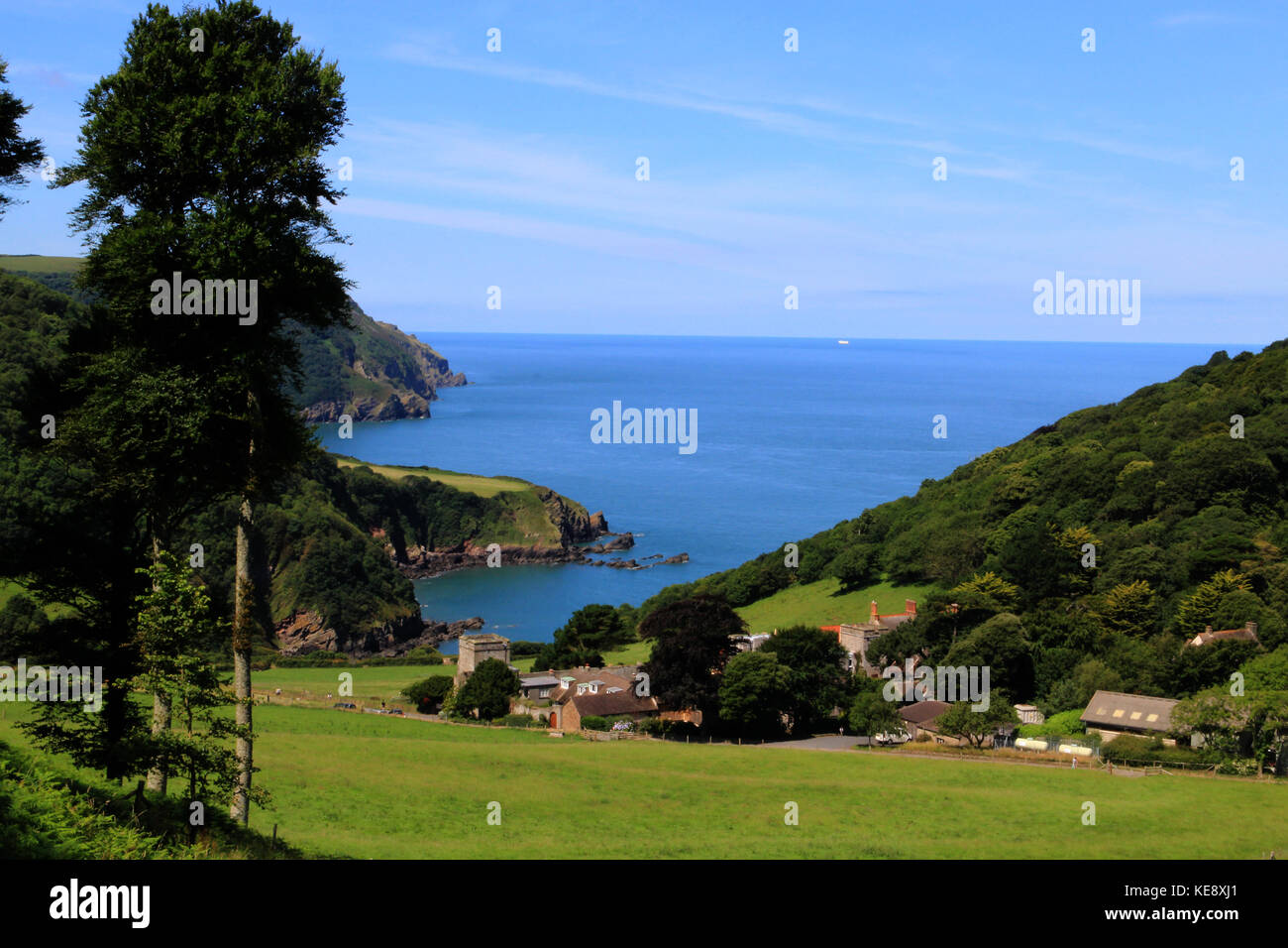 Lee abbey lynton devon uk hi-res stock photography and images - Alamy