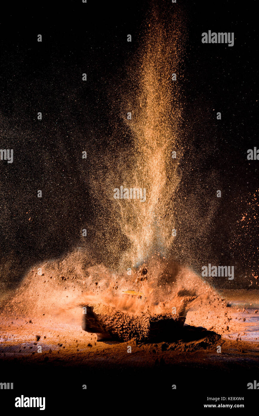 Milk powder explosion hi-res stock photography and images - Alamy