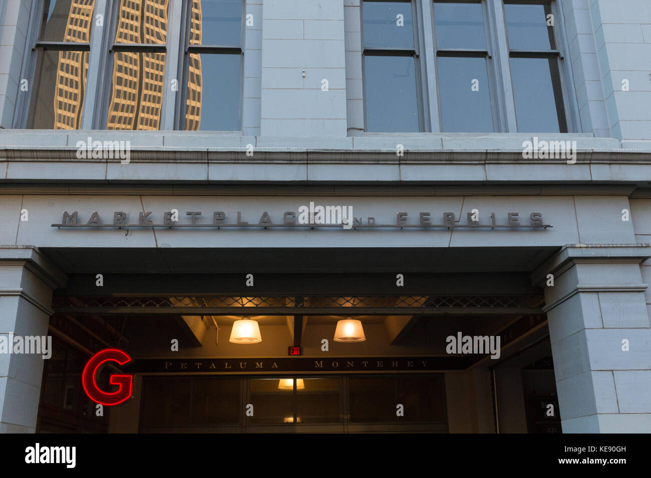 Ferry Building Pier 1 San Francisco, California USA Stock Photo - Alamy