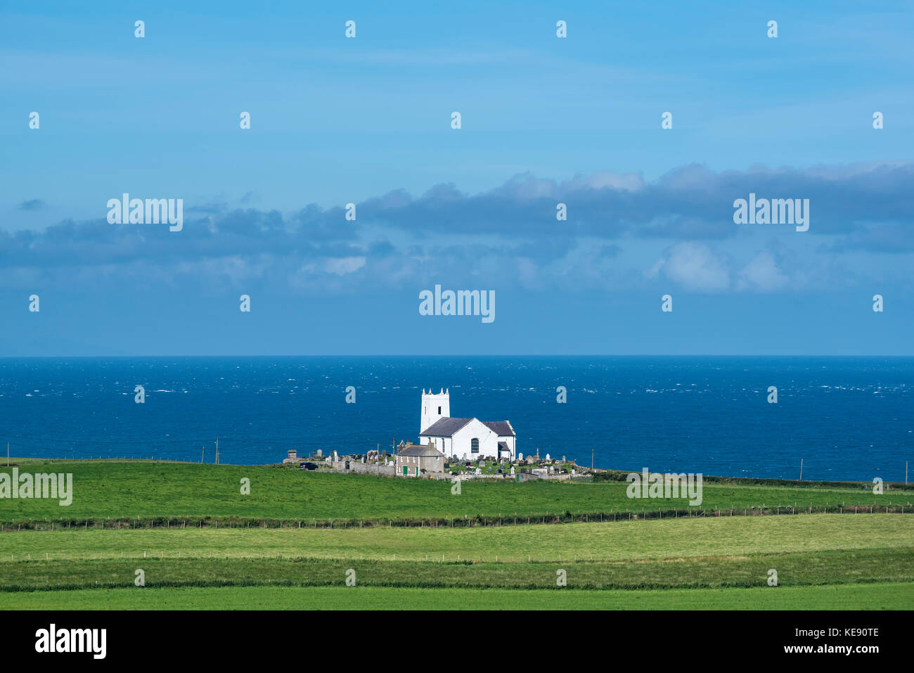 Ballintoy church hi-res stock photography and images - Alamy