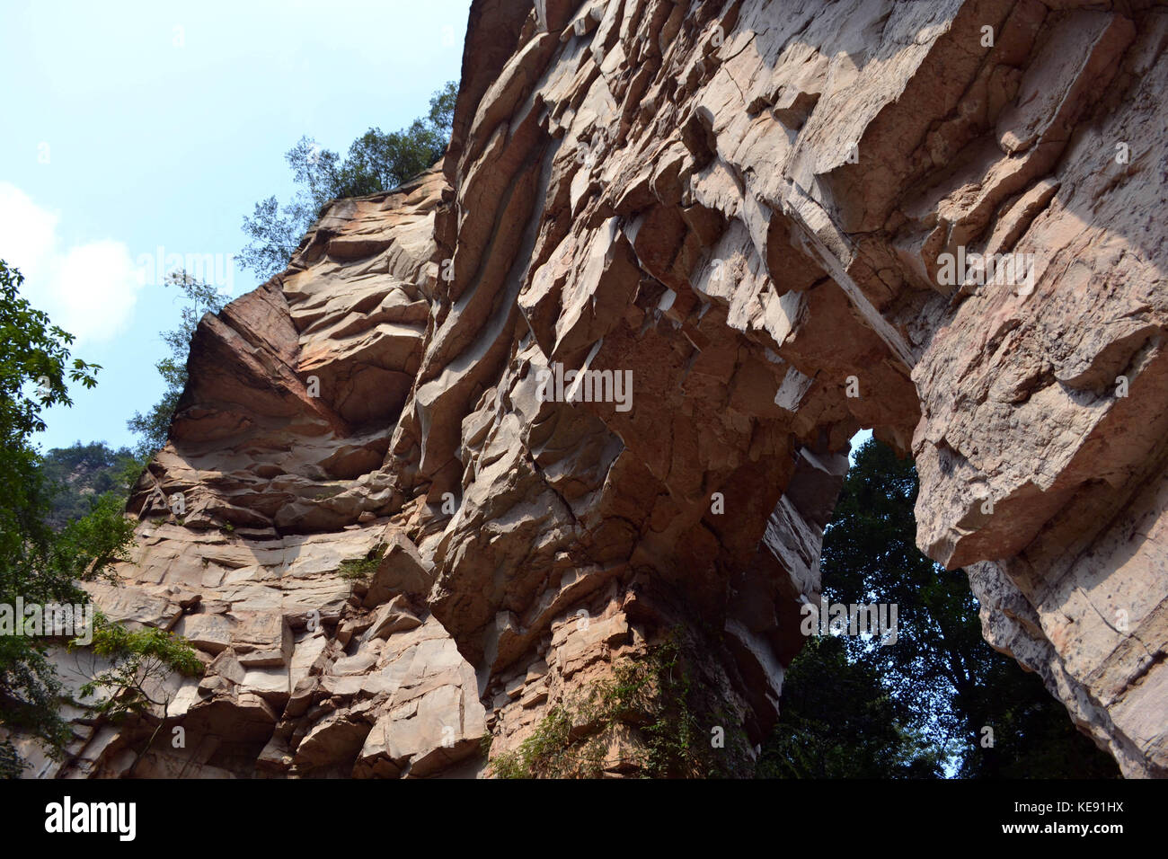 Chinese wall rock formation hi-res stock photography and images - Alamy