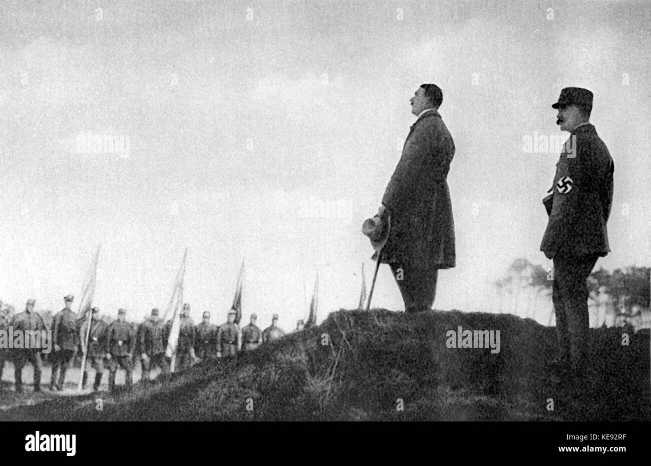 Adolf Hitler (m), later Imperial Chancellor and National Socialist ...