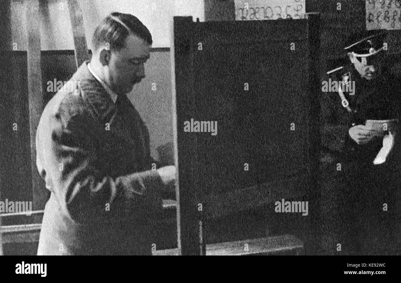 Hitler 1931 hi-res stock photography and images - Alamy