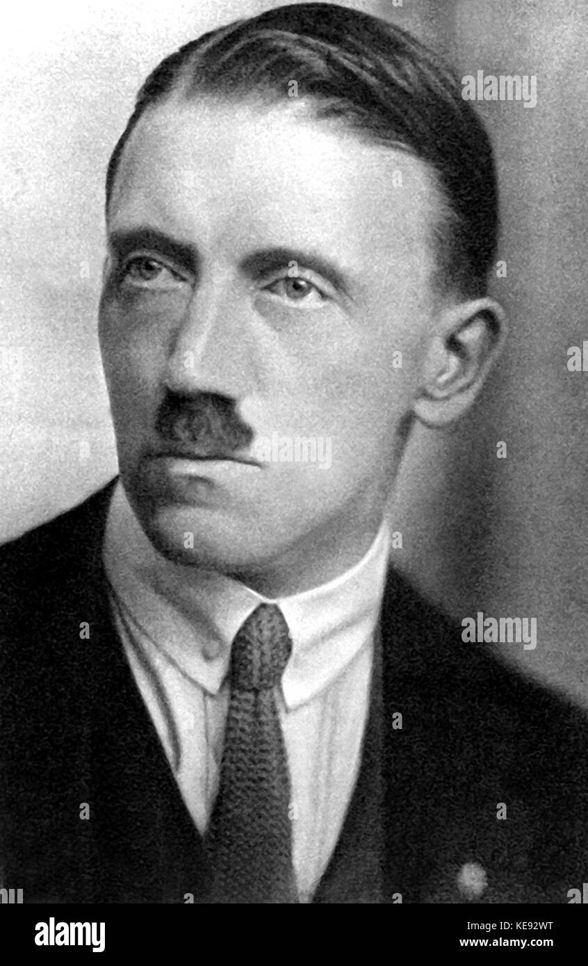 National Socialist leader Adolf Hitler in the year 1923. | usage ...