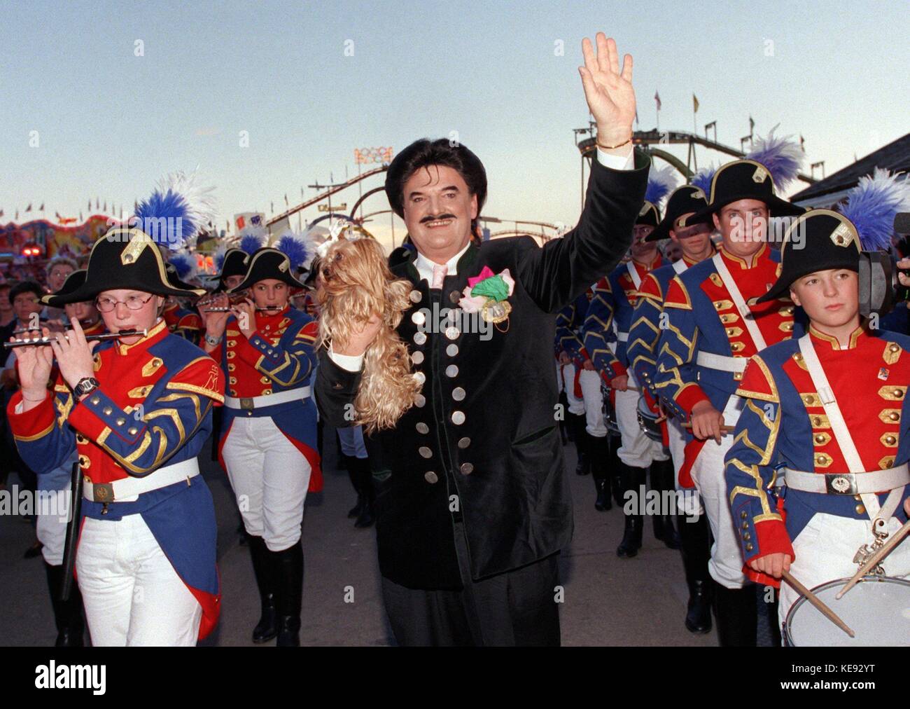 German fashion designer Rudolph Moshammer celebrated his birthday with ...