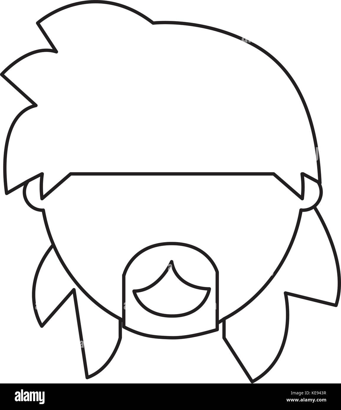 man head vector illustration Stock Vector Image & Art - Alamy