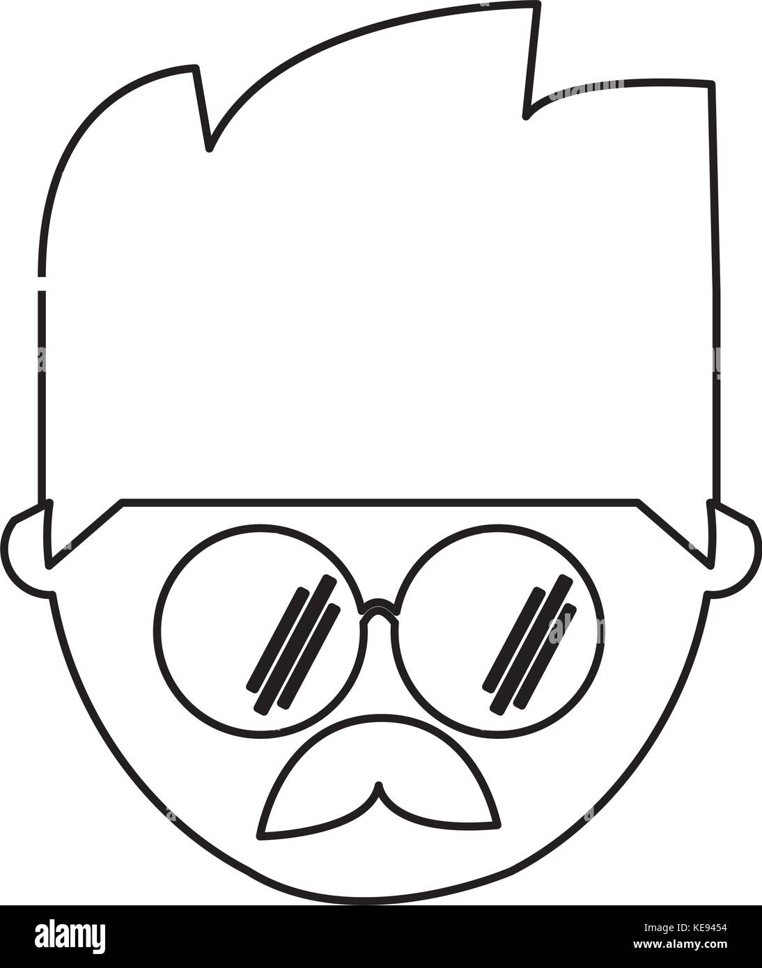 man head vector illustration Stock Vector Image & Art - Alamy