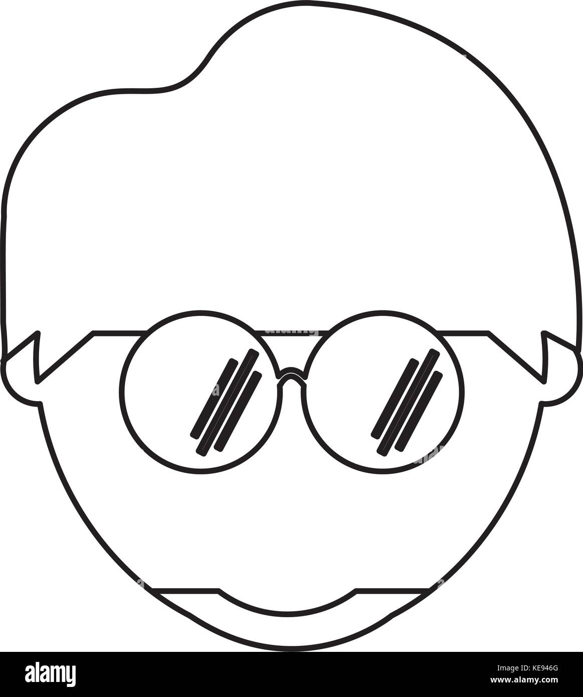 man head vector illustration Stock Vector Image & Art - Alamy