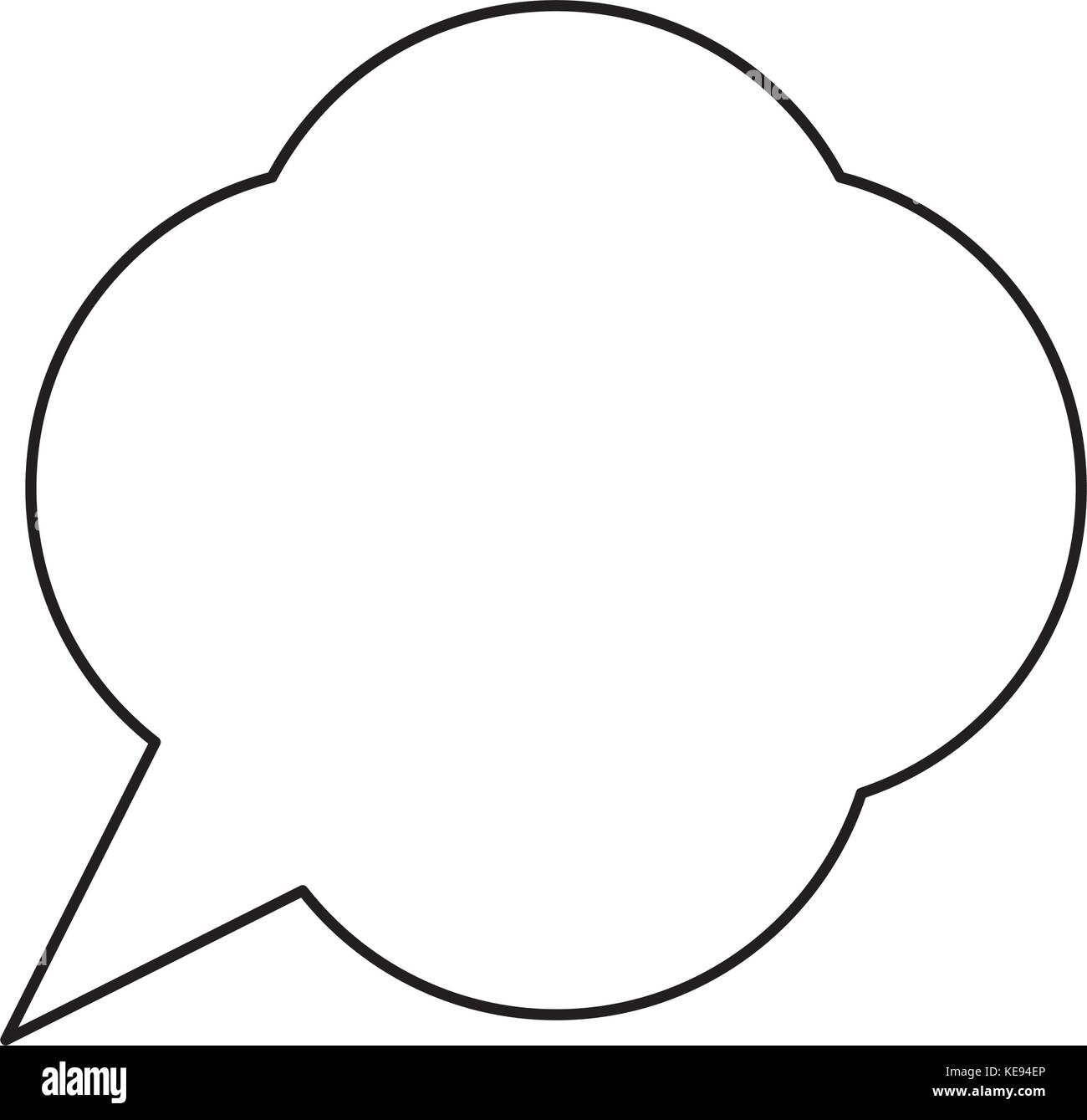 chat bubble vector illustration Stock Vector Image & Art - Alamy