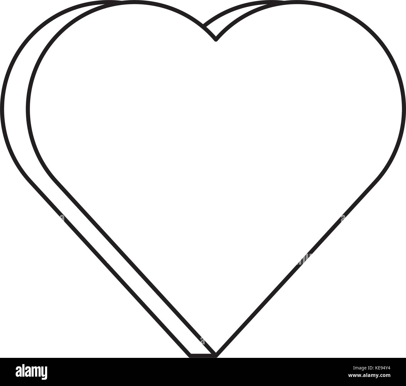 heart vector illustration Stock Vector Image & Art - Alamy
