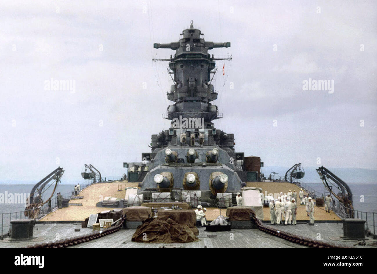 1938 Japan Navy battleship Stock Photo - Alamy