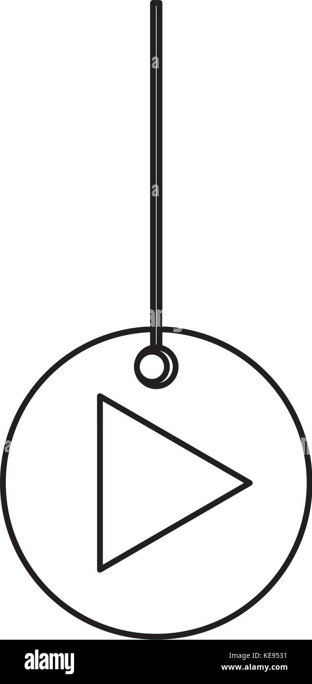 decorative pendant vector illustration Stock Vector Image & Art - Alamy