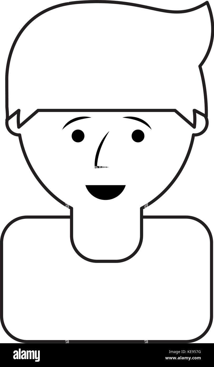 man head vector illustration Stock Vector Image & Art - Alamy