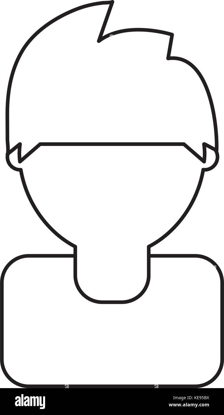 man head vector illustration Stock Vector Image & Art - Alamy