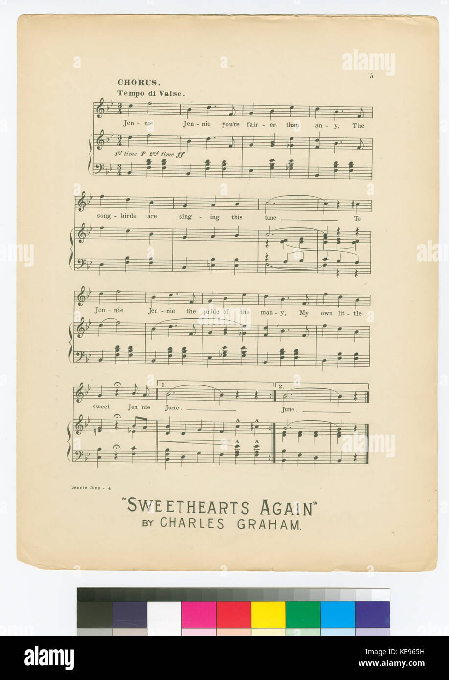 'Sweet Jennie June' is likely a historical or cultural figure from the ...