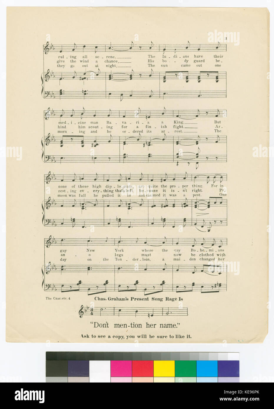 The image is a historical reference to 'The Czar of the Tenderloin,' a ...