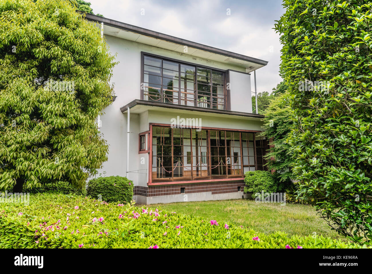 House of Koide built in 1925 at Edo Tokyo Open Air Architectural Museum ...