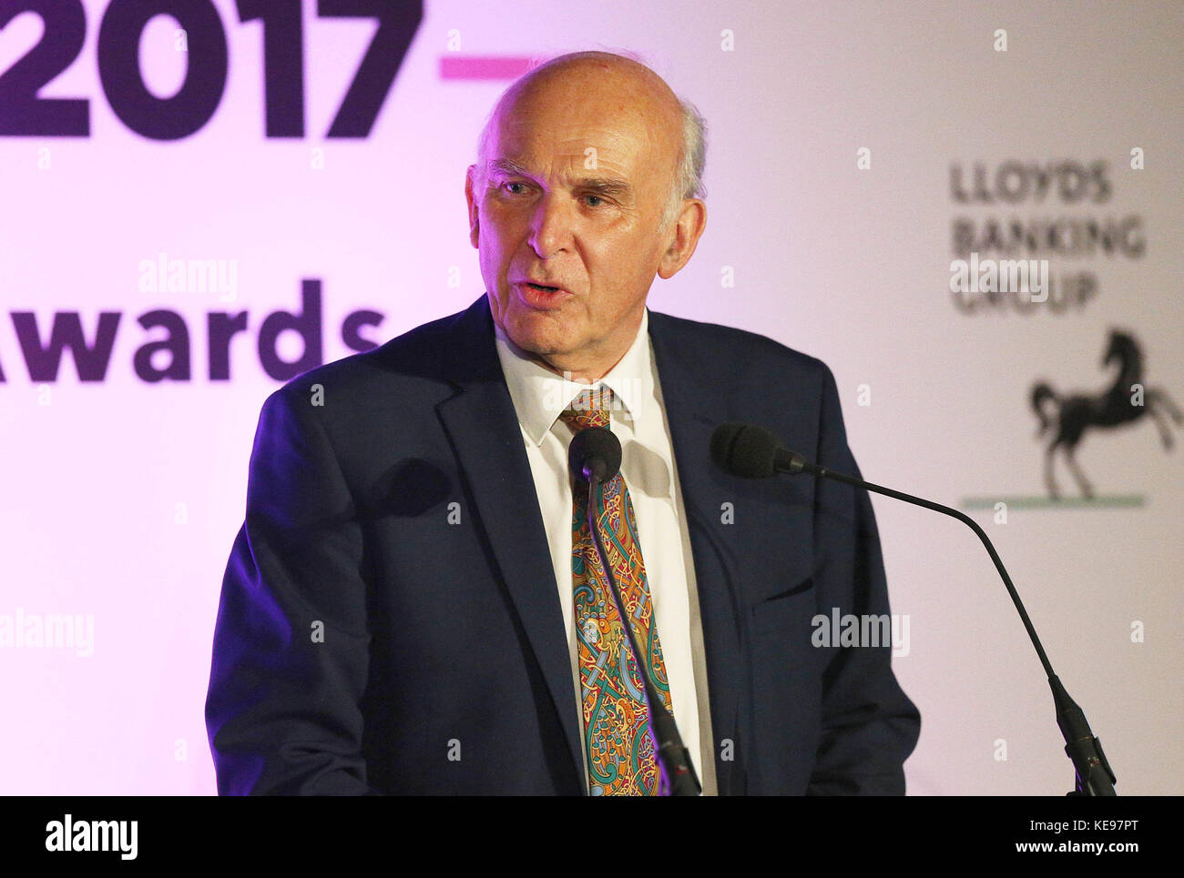 Liberal Democrat leader Sir Vince Cable speaks during the the PinkNews ...