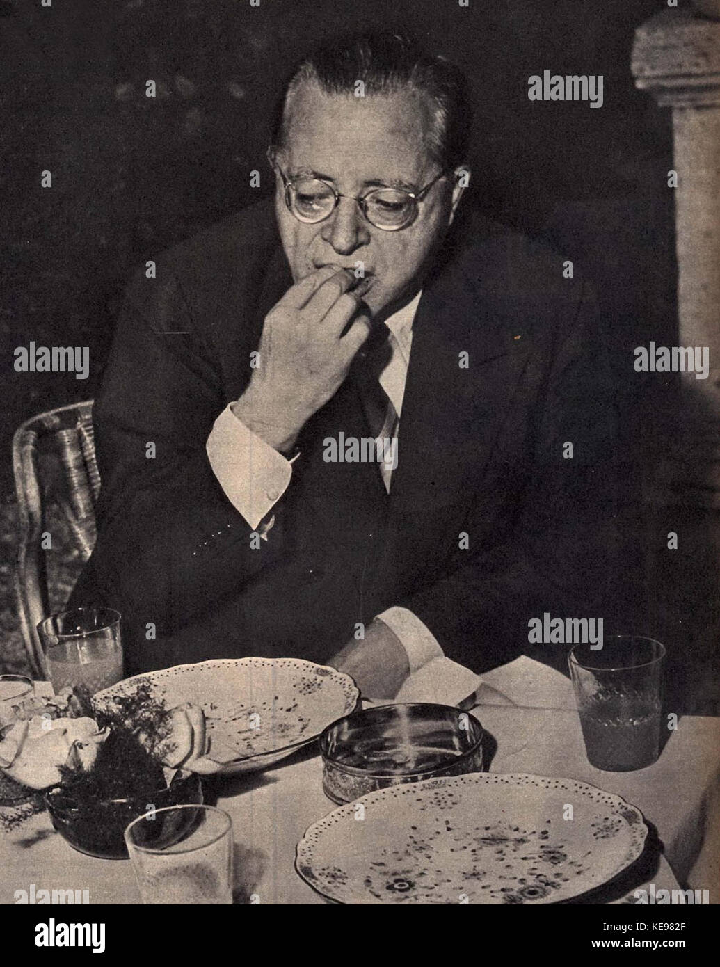 1956 Palmiro Togliatti Stock Photo - Alamy