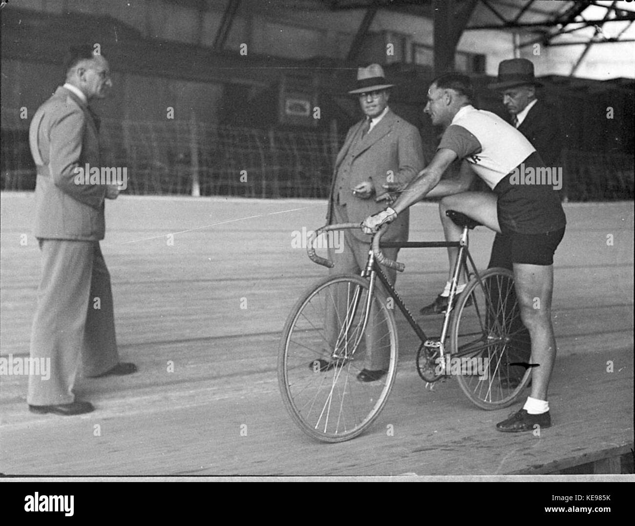 130085 Bike riders at Sports Arena taken for Bruce Small Ltd Opperman ...