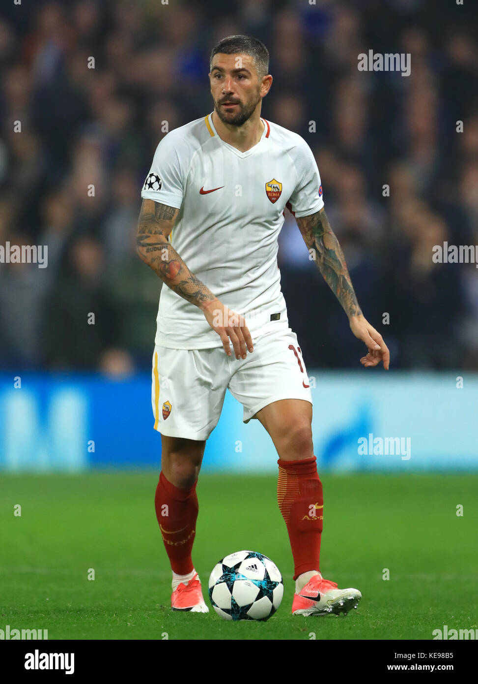 Roma's Aleksandar Kolarov during the UEFA Champions League, Group C ...
