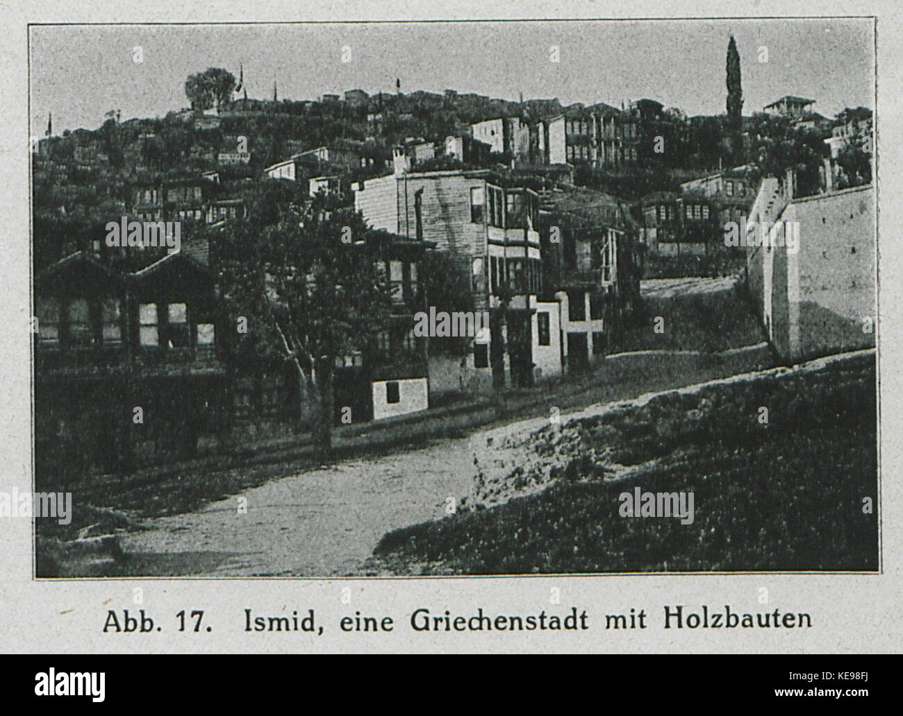 Ismid, eine Griechenstadt mit Holzbauten Banse Ewald 1919 Stock Photo ...