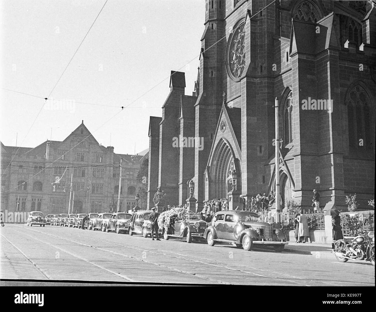 Mrs Megnuss ie Magnus funeral St Marys Cathedral Stock Photo - Alamy
