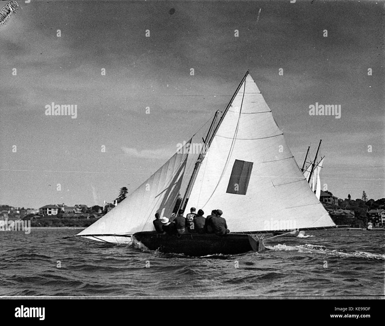 34130 Sailing negs Noel Allan Stock Photo - Alamy