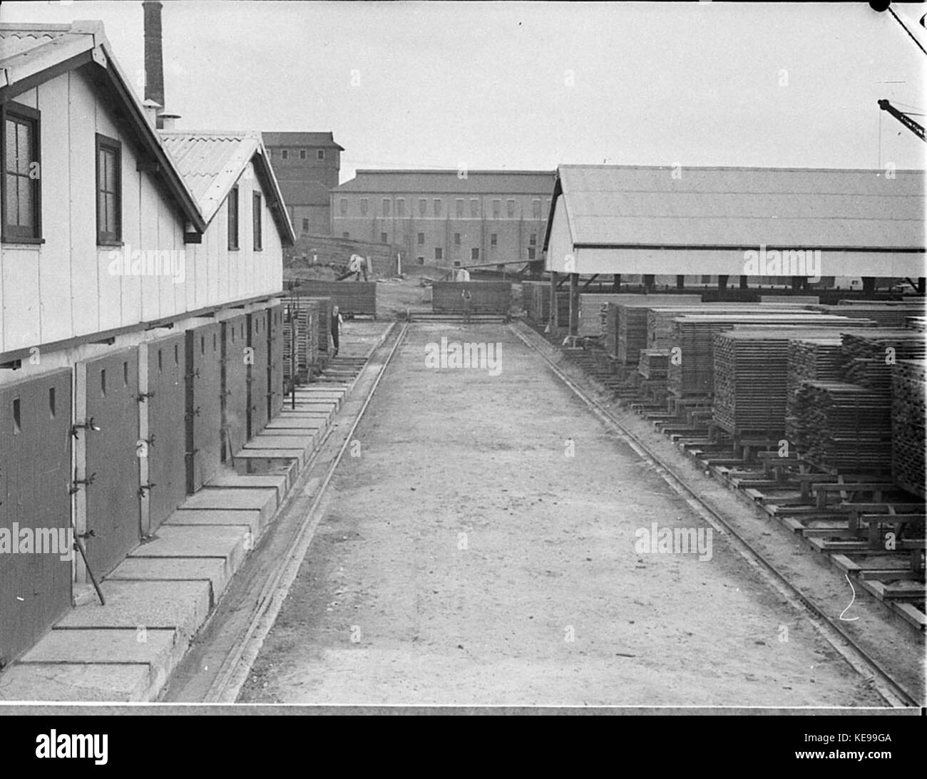 Logging machines Black and White Stock Photos & Images - Alamy