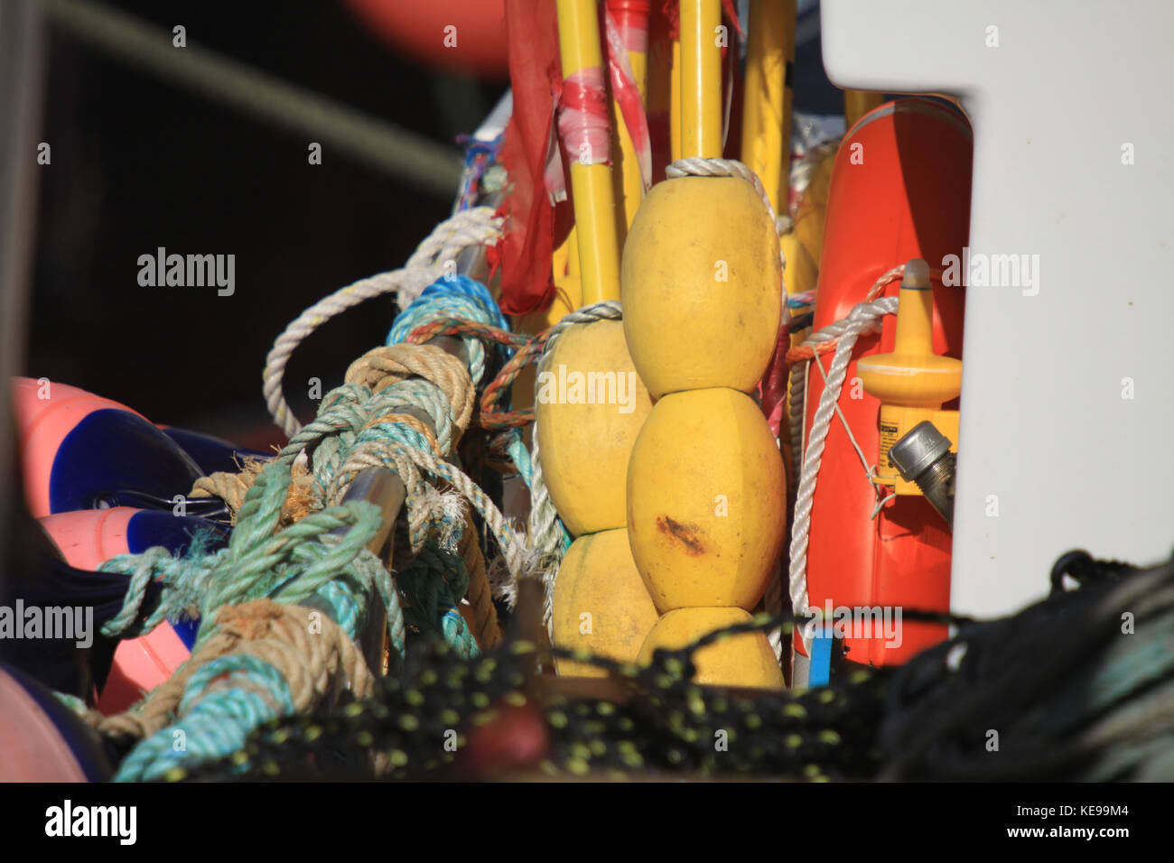 Trawler nets and ropes hi-res stock photography and images - Alamy