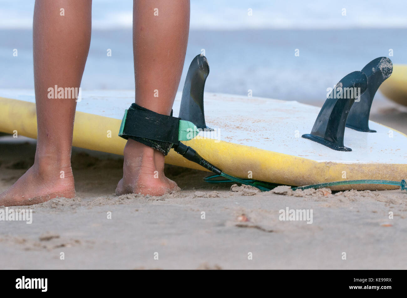surfboards close up on the sea waterfront Stock Photo - Alamy