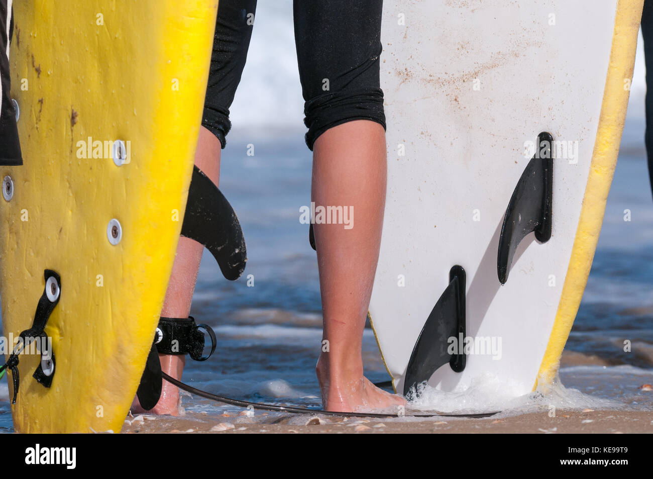 surfboards close up on the sea waterfront Stock Photo - Alamy